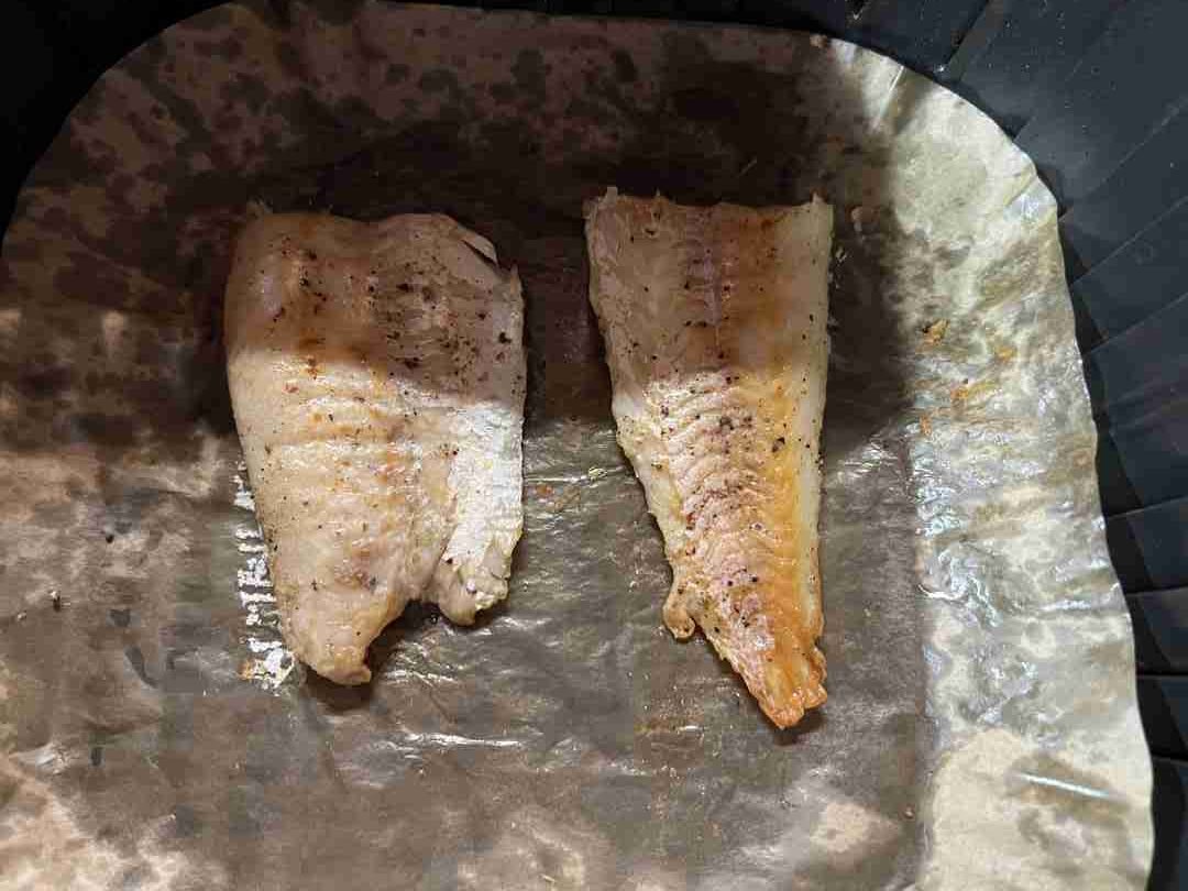 Seehechtfilet im Airfryer - Meine Heißluftfritteuse